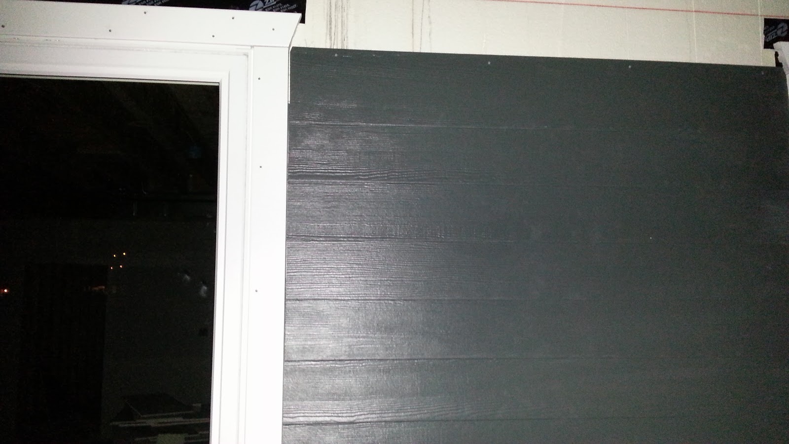 Insulated Concrete Forms TF Systems house: Soffit finished, mason work ...