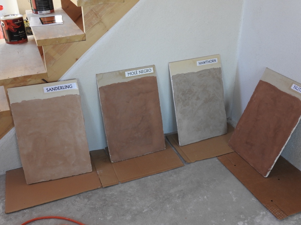 Ajijaakwe: Plaster pigments, paint colors, and shares needed.