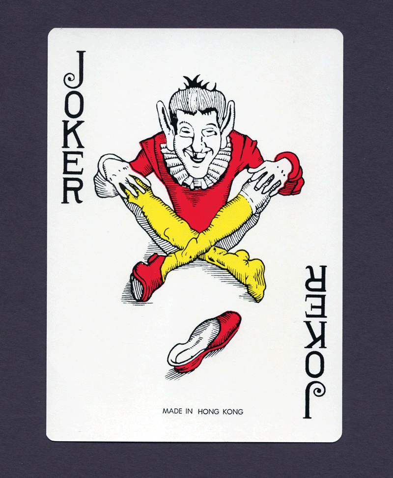 How to make a hand fan out of an oversized playing card