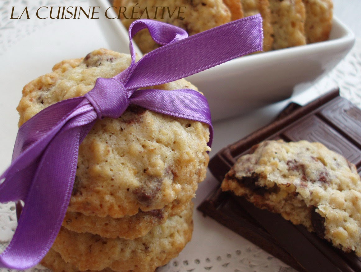 La cuisine creative: Ovseni keksici sa komadicima cokolade