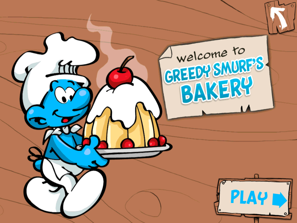 SMURFS' VILLAGE: BAKER SMURF