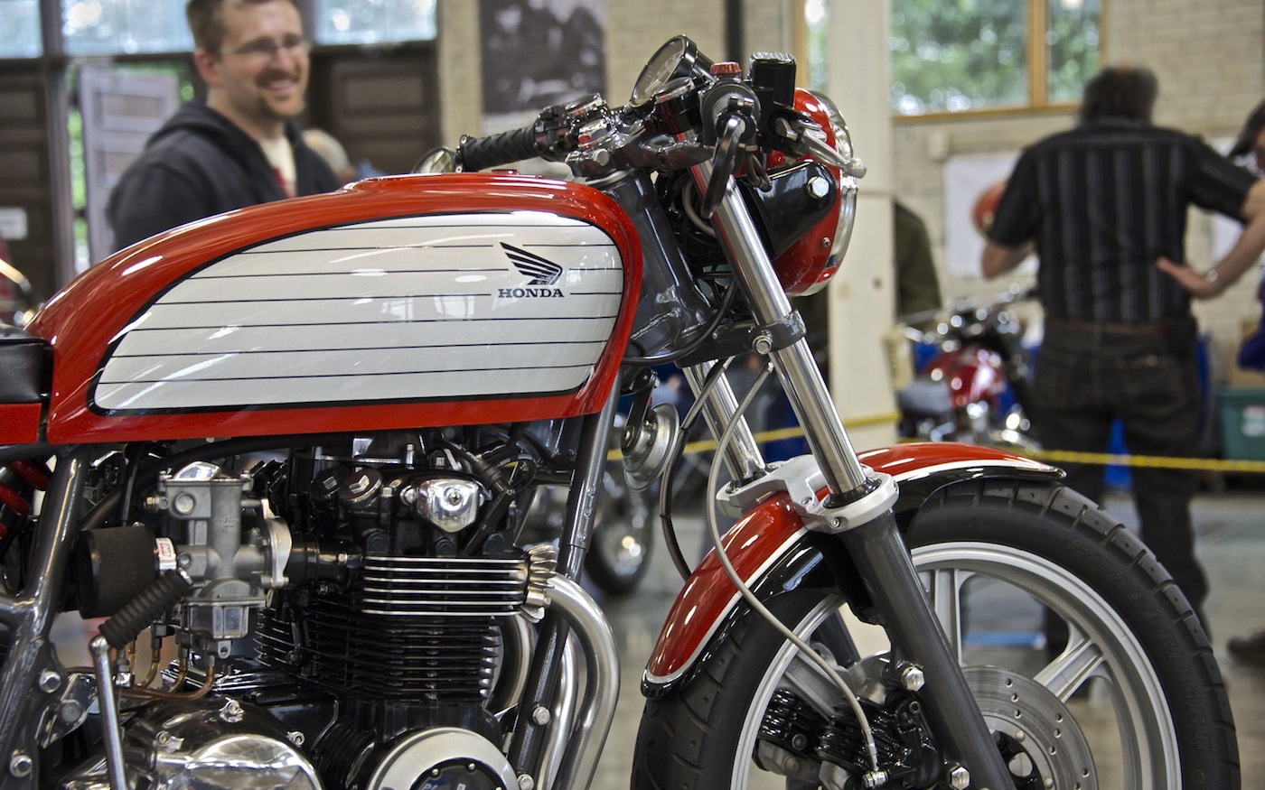 CB550 Orange Special - Inazuma café racer