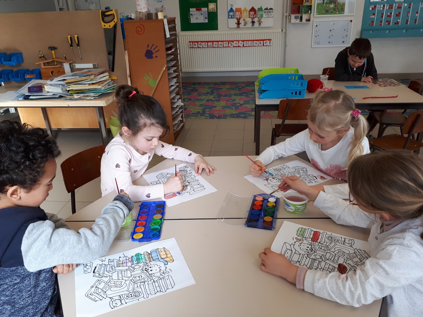 Kleuterschool Opvelp: juf Els