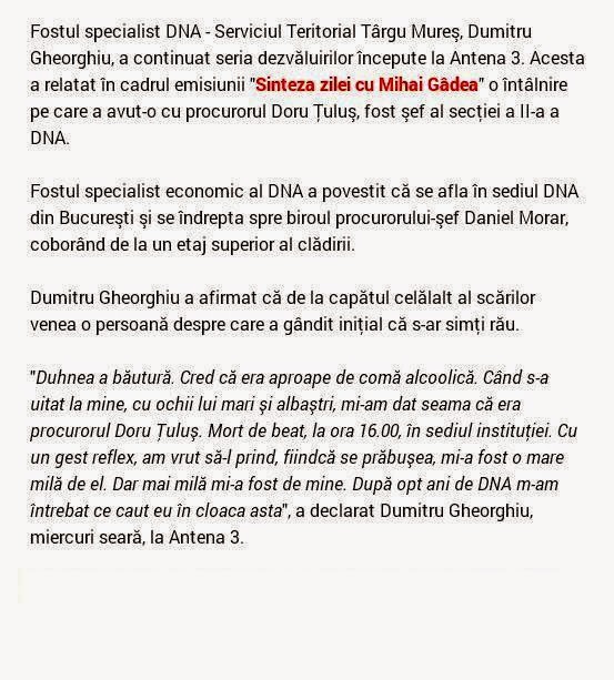 Corupţia din anticorupţie, de Gheorghiu Dumitru