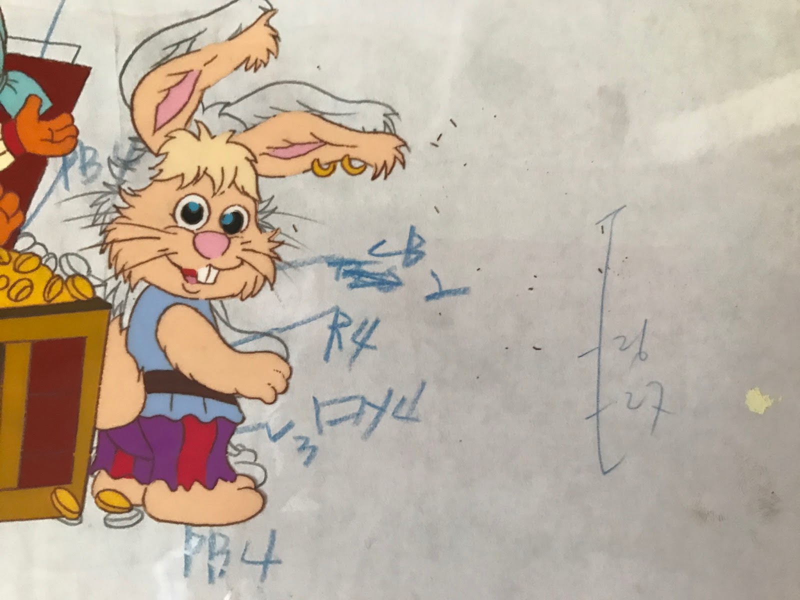 warburtonlabs: ORIGINAL MUPPET BABIES CELS