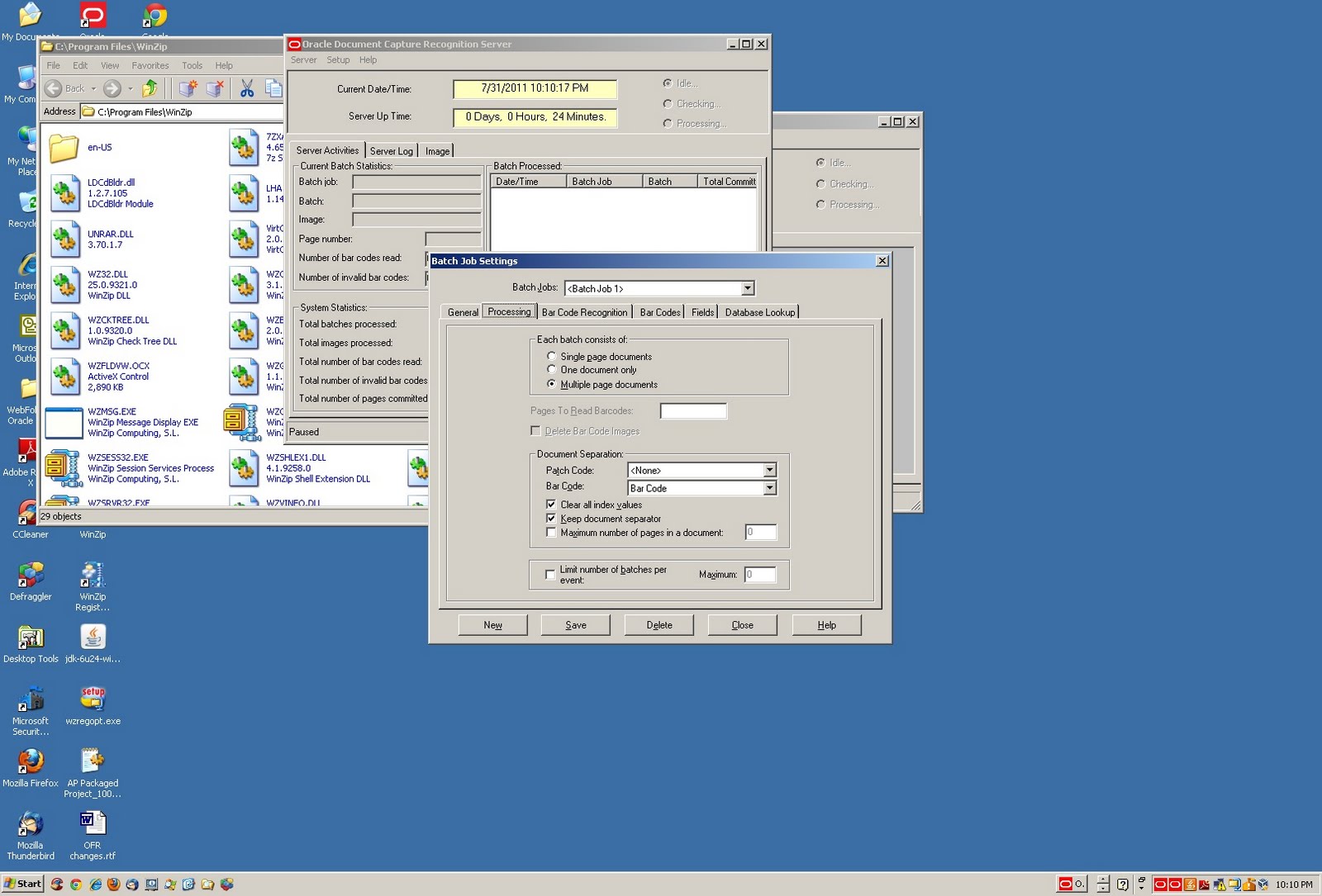 ORACLE WEBCENTER: Configuring OracleWebcenter Capture with Oracle ...