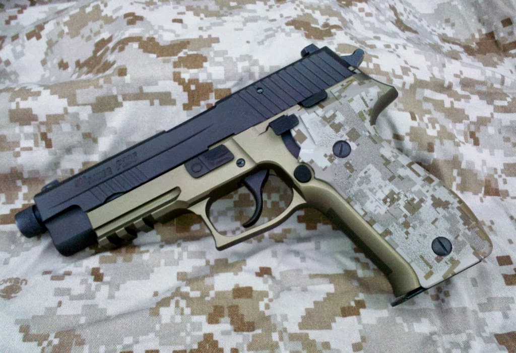 Hand Guns: Sig sauer P226, P228 (m11), P229