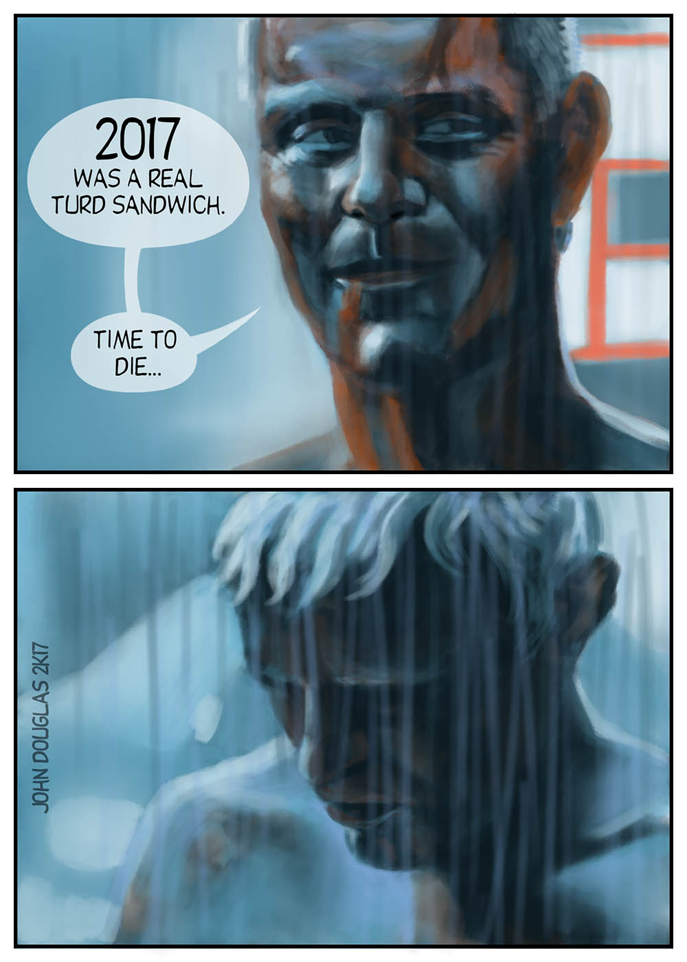 The John Douglas (Mostly) Comic Book Art Site: Roy Batty: Year in Review