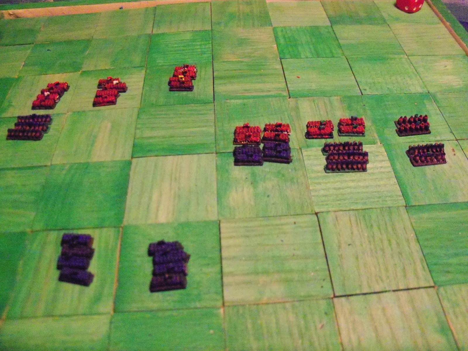 Wargame Hermit: Solo Wargaming: Gaming with My Tile Board & 2mm Blocks