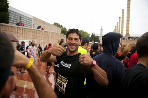 La galería del tío pringado: Leo Rico y Saul Craviotto en la Spartan race