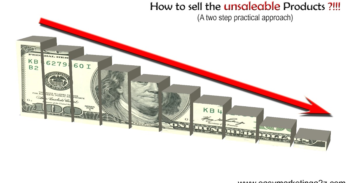 How To Sell the Unsaleable Products (A two step practical approach ...