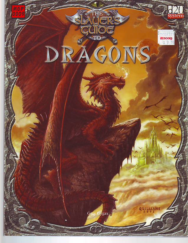 Quag Keep: MGP - The Slayer's Guide to Dragons