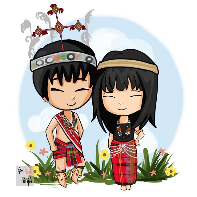 These cute cartoons of different Naga couples will make you fall in ...