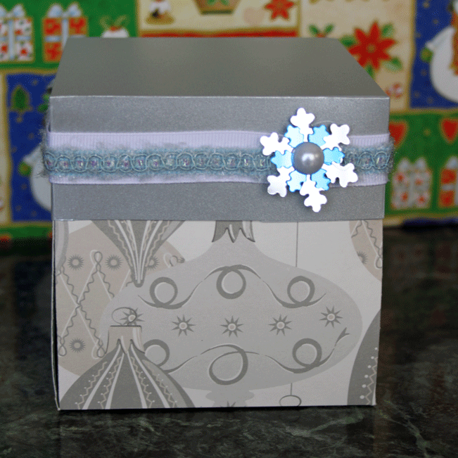 Croatian Crafter: Snowman Explosion Box - Gift Card Holder