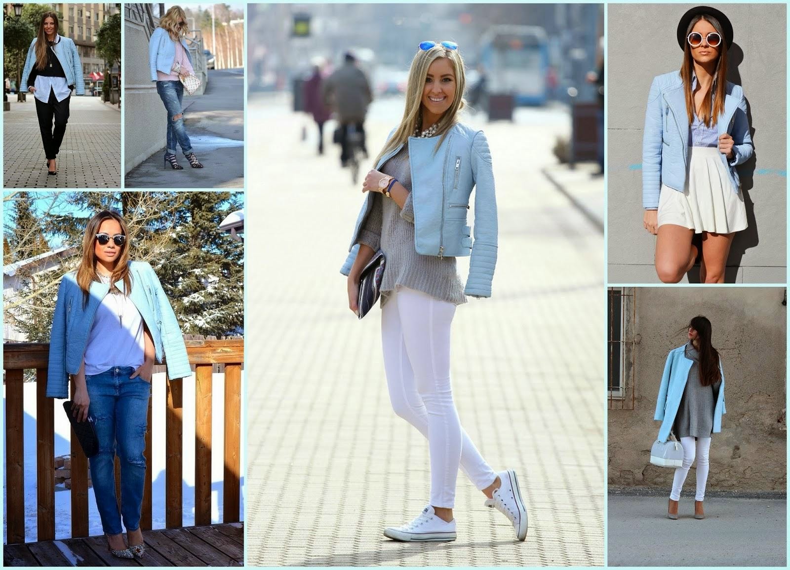 Neon Files!: Azul y blanco la combinación estrella!