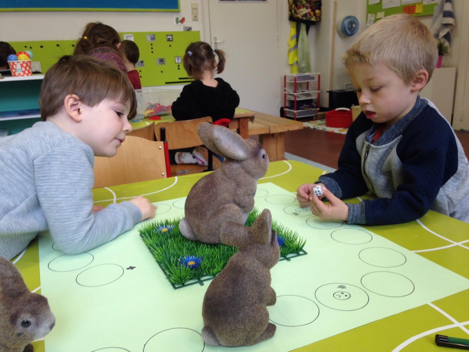 Welkom in de eerste kleuterklas!: paasfoto's