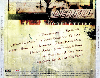 Cries from the Quiet World: Overkill "Bloodletting"