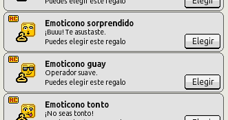 intHabbo, web fan de Habbo: Emojis: Nuevos regalos del Habbo Club