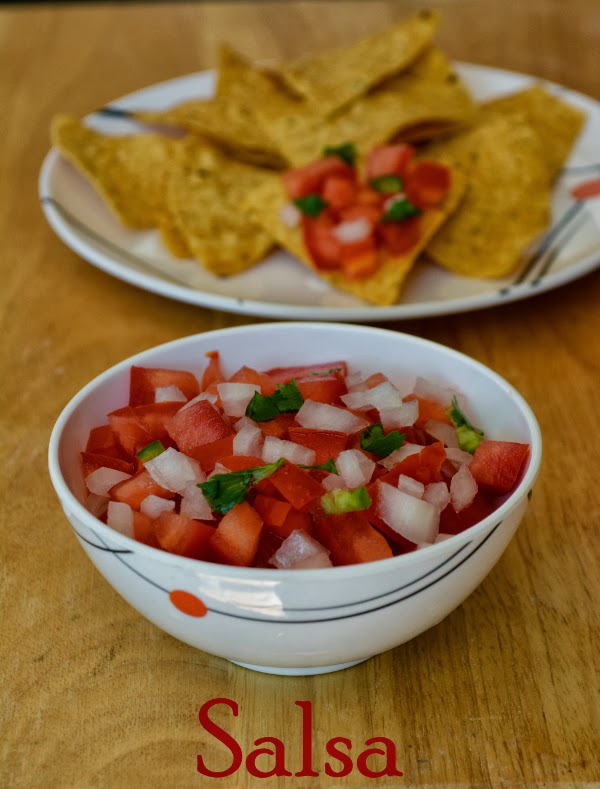 Veggie Platter: S ~ Salsa Mexicana