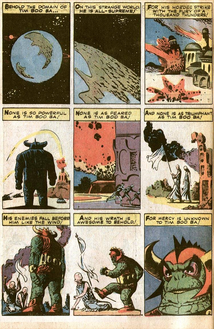 Pop Culture Safari!: "The Threat of Tim Boo Ba" or "How Steve Ditko ...