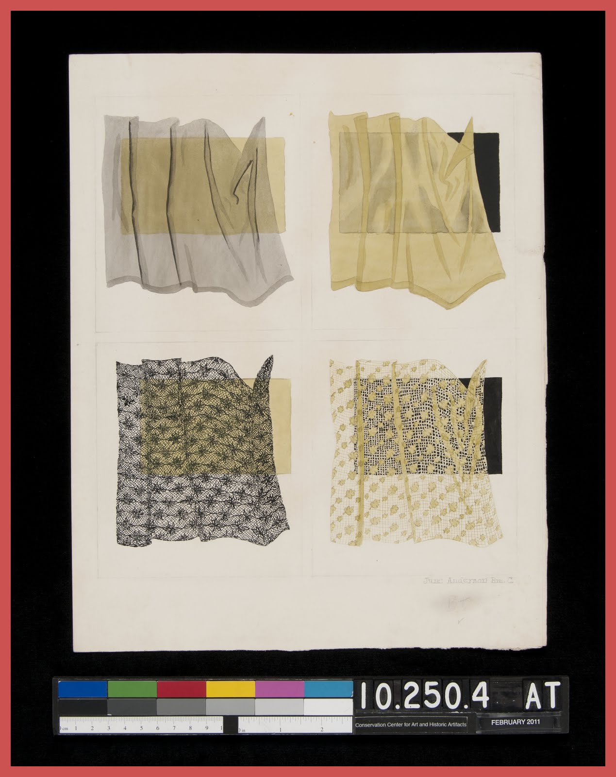 Preserving a Family Collection: A Fabric Study, Before and After