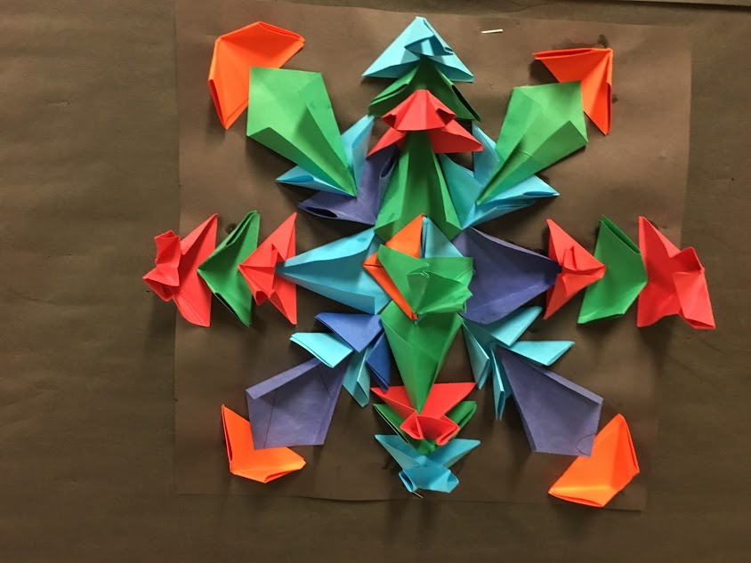 The Art Room At St.Elizabeth Parish School: 5th Grade: Radial Origami ...