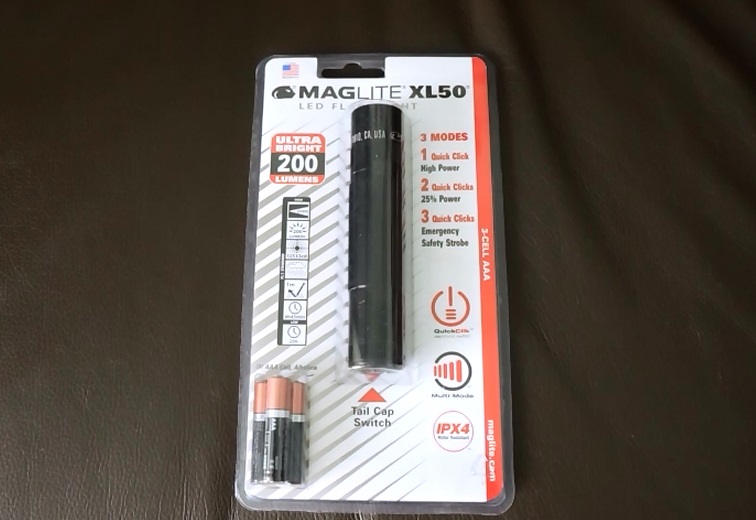 Review: Maglite XL50 3-Cell AAA LED Flashlight - InvertedKB