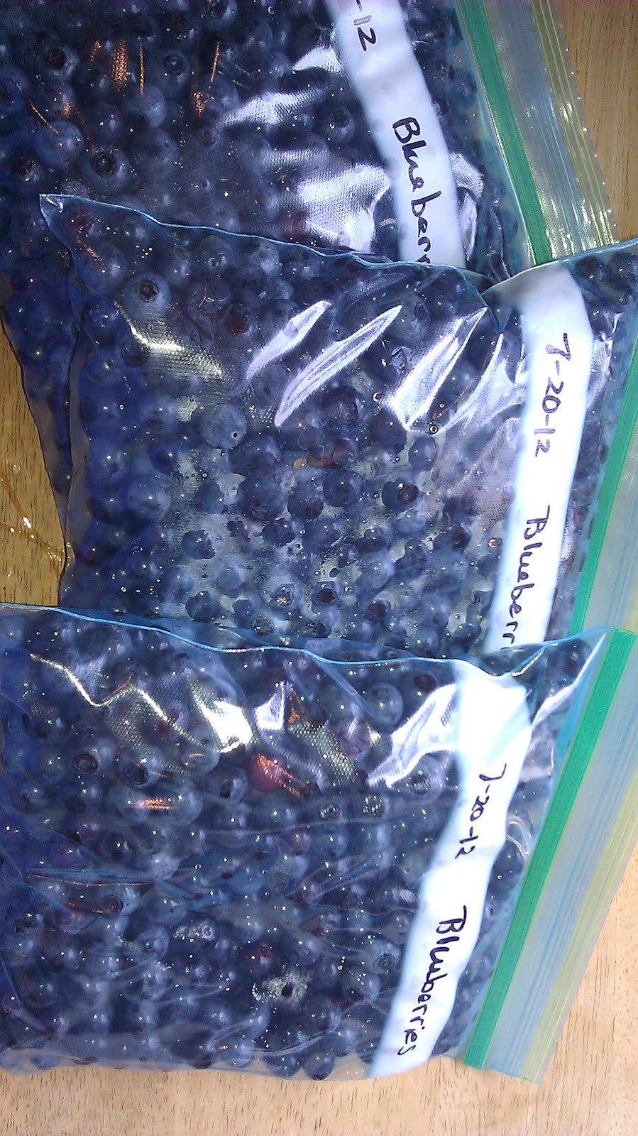 Rita Hutcheson-Cobbs: The Magic Blueberry Bush blessed us again...