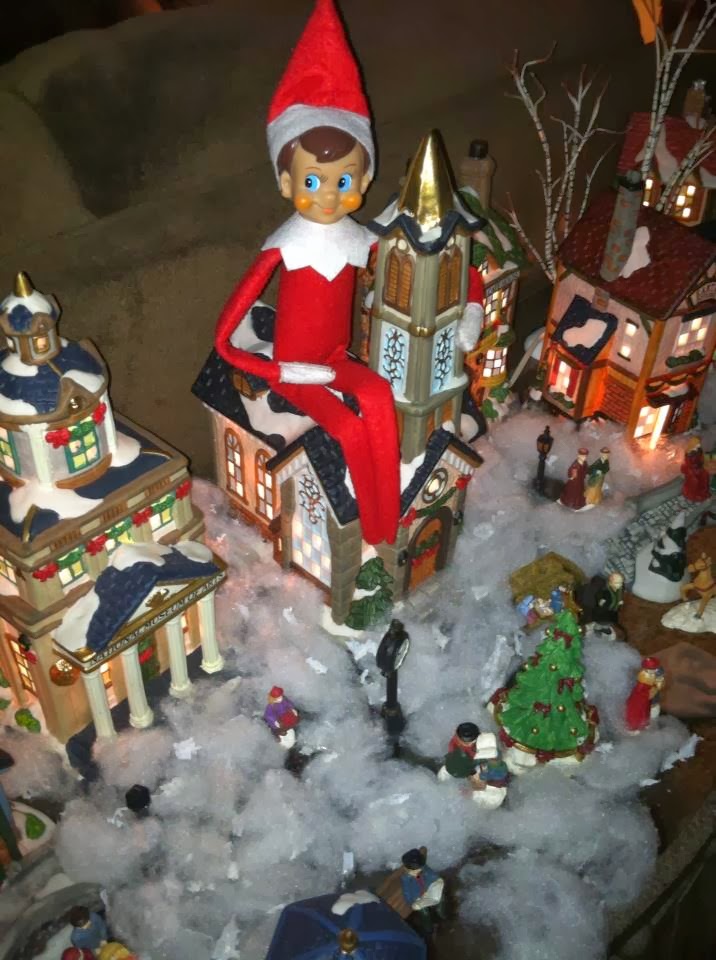 Chippy our Elf on the Shelf