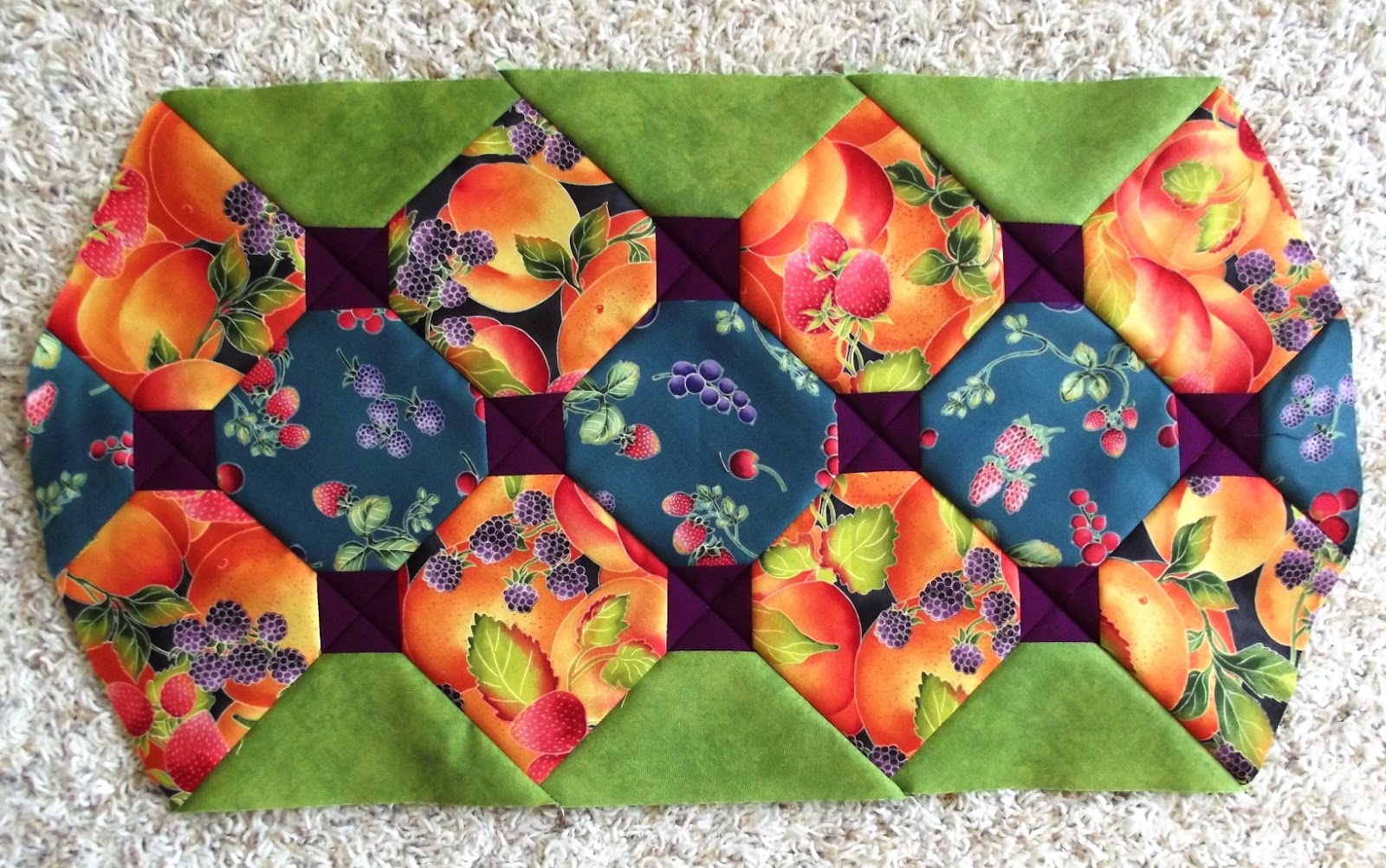 My Sewing Room: Little mosaic tiles