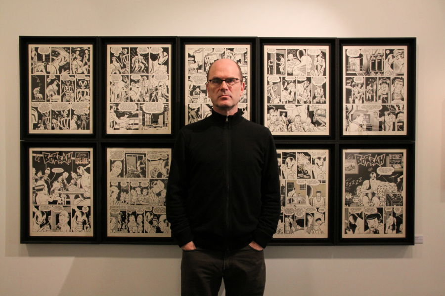 Galerie Martel: Charles Burns à la Galerie Martel