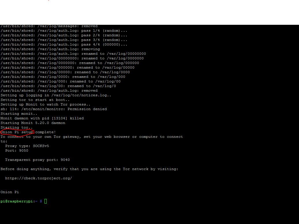 Surfing Network build on TOR / VPN Raspberry pi 3
