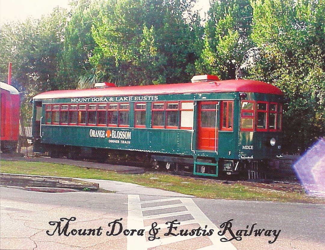 My Favorite Views: Florida - Mount Dora Trolly, Railway and Depot ...