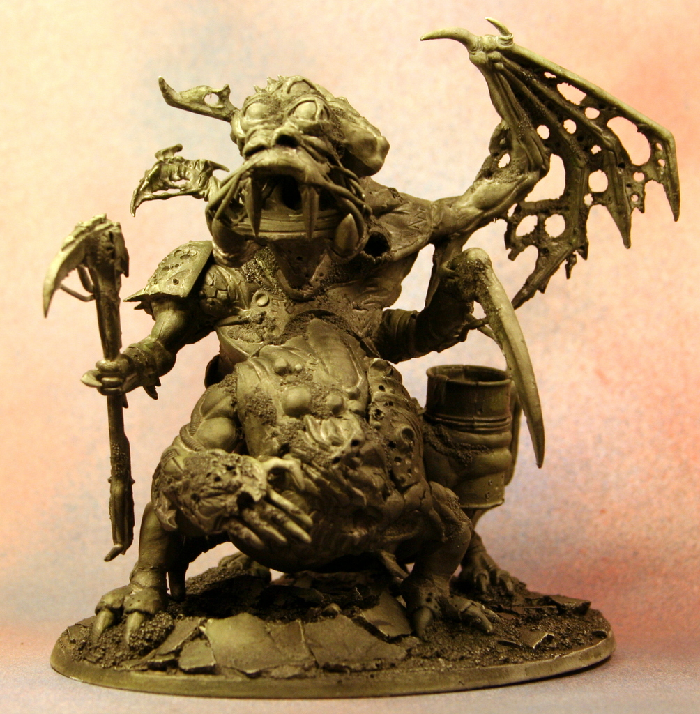 Warhammer In Progress: Great Unclean One / Ku'Gath / Greater Daemon ...