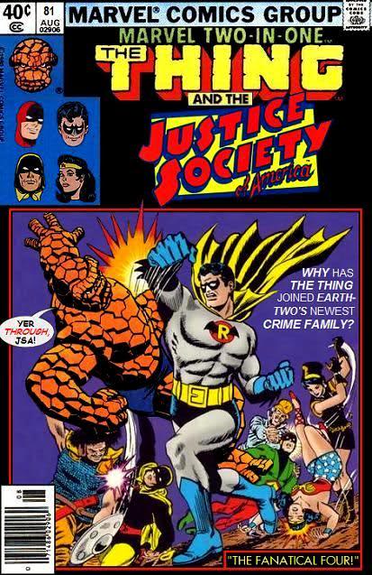 Super-Team Family: The Lost Issues!: The Thing and The Justice Society ...