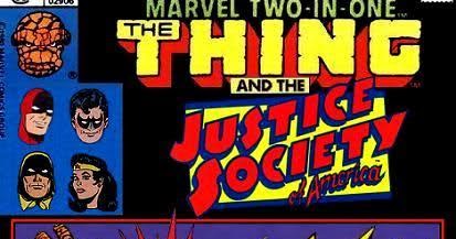 Super-Team Family: The Lost Issues!: The Thing and The Justice Society ...