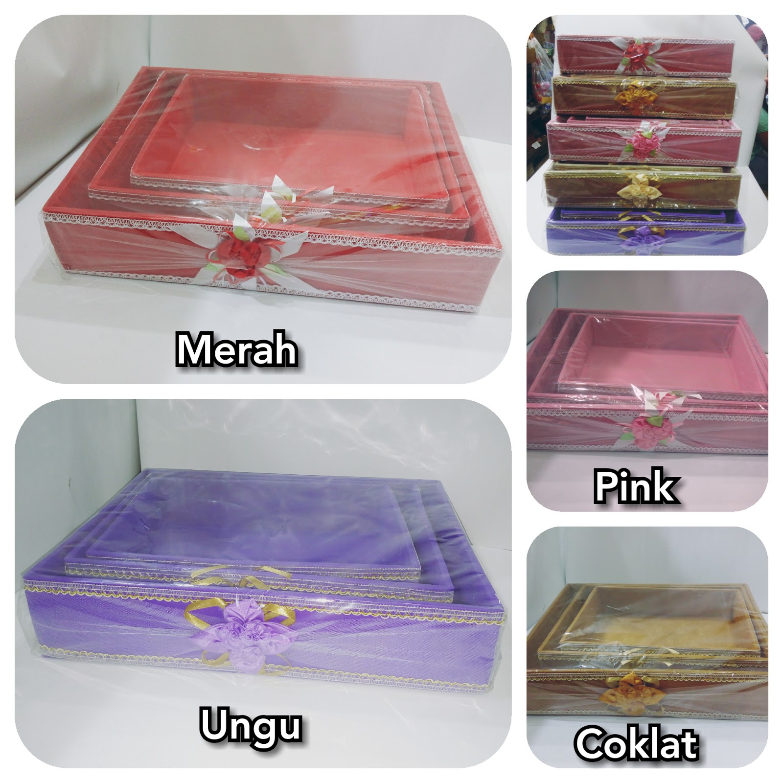 PAPER PLASTIK: BOX LAMARAN / HANTARAN / SESERAHAN