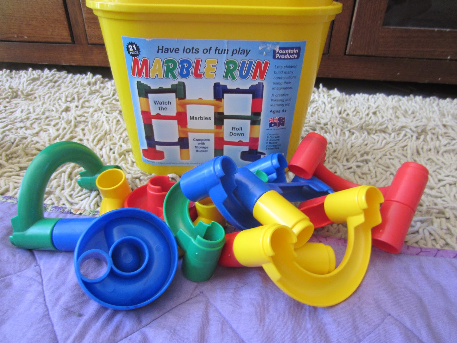 Learn with Play at Home: Explorations with marbles. An invitation to play