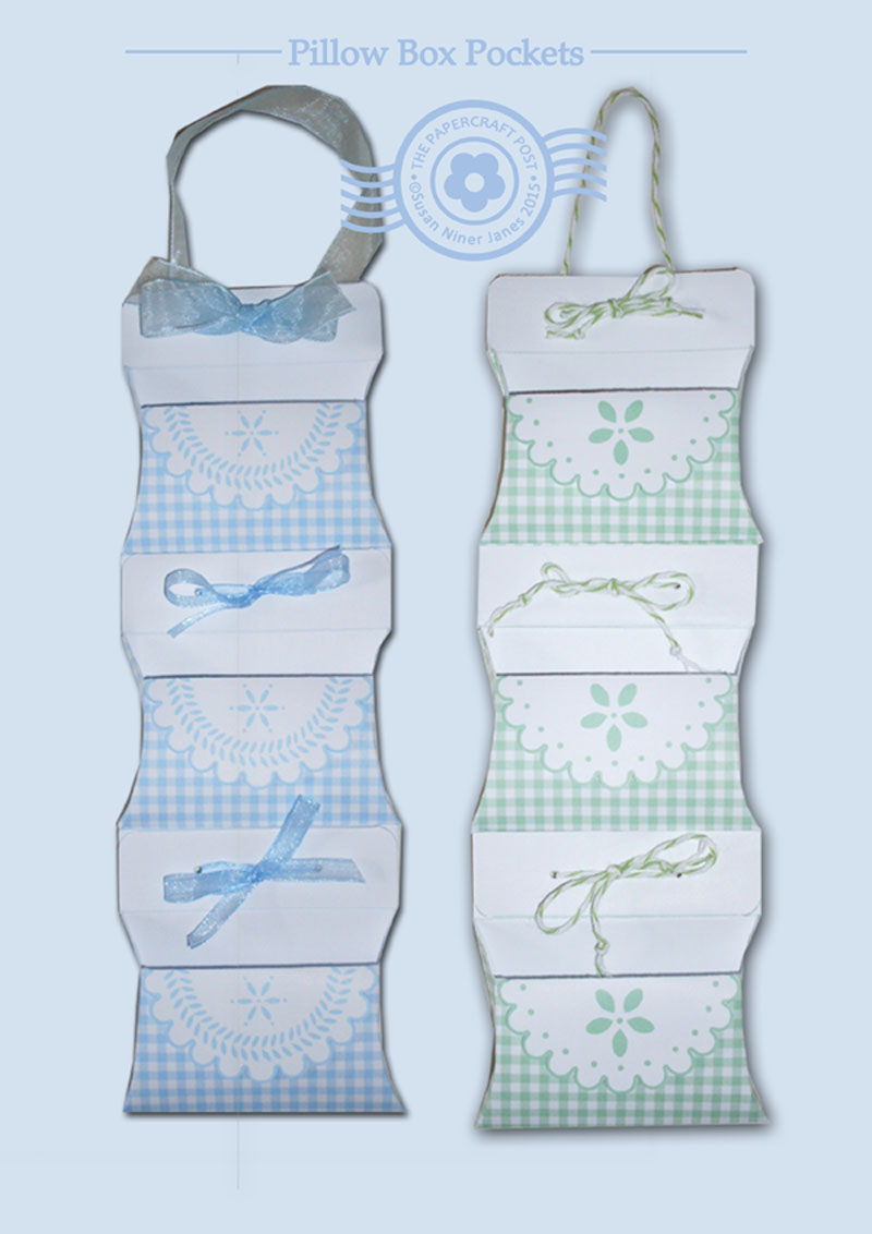 The Papercraft Post: Pillow Box Pockets