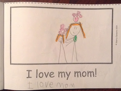 Dr. Clements' Kindergarten : Mother's Day Emergent Reader (Interactive ...