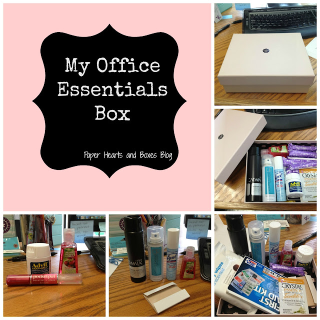 Office Essentials Box: A diy kit to save the day | Paper Hearts and Boxes