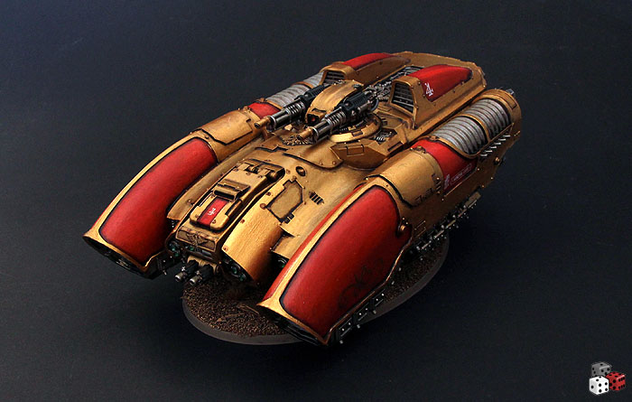 Würfelwiese: Talons of the Emperah: Legio Custodes Coronus Grav-Carrier