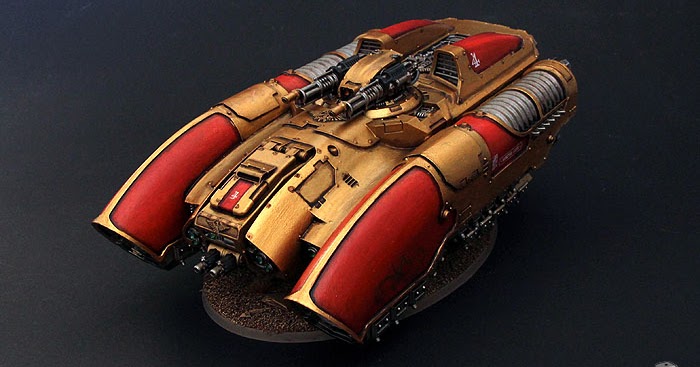 Würfelwiese: Talons of the Emperah: Legio Custodes Coronus Grav-Carrier