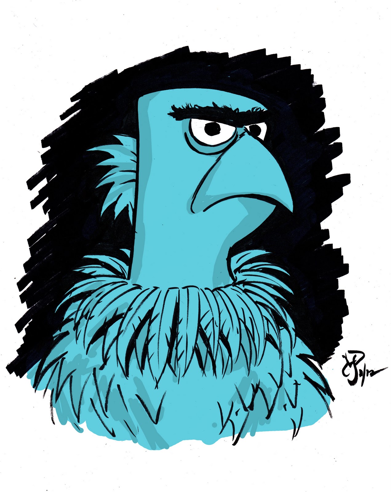 THE COMIC ART ALLIANCE: Sam the Eagle by Michael Powell