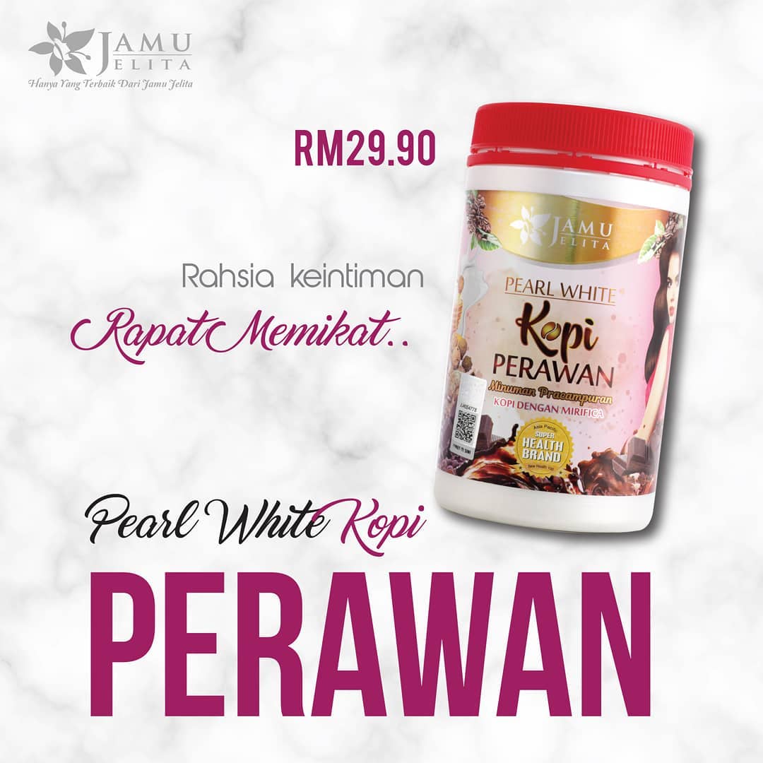 PEARL WHITE KOPI PERAWAN JAMU JELITA | BEAUTY KIOSK