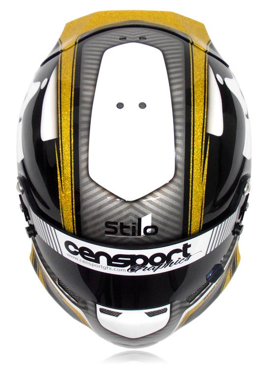 Racing Helmets Garage: Stilo ST4 R.Carpenter 2012 by Censport Graphics