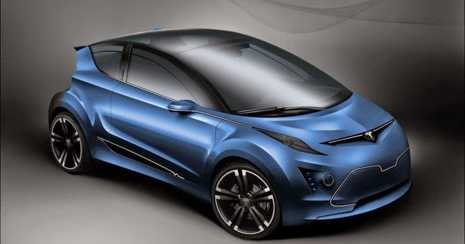 Green Energy Holding: Tesla Model C - coupe concept renderings