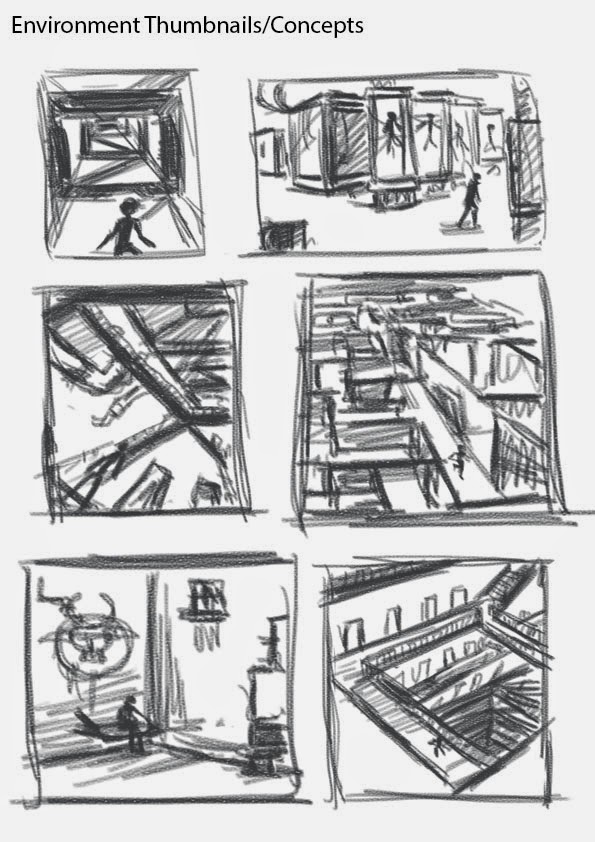 Joy Fu: Environment Concept Designs