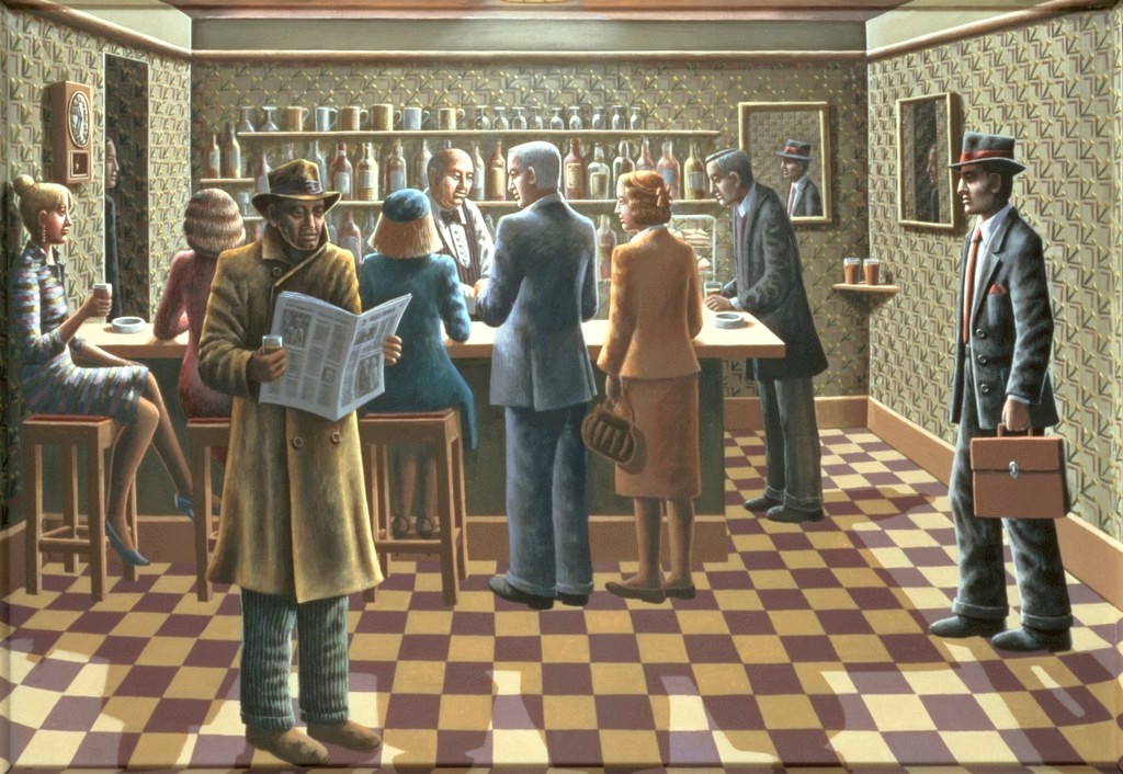 Reading and Art: P J Crook