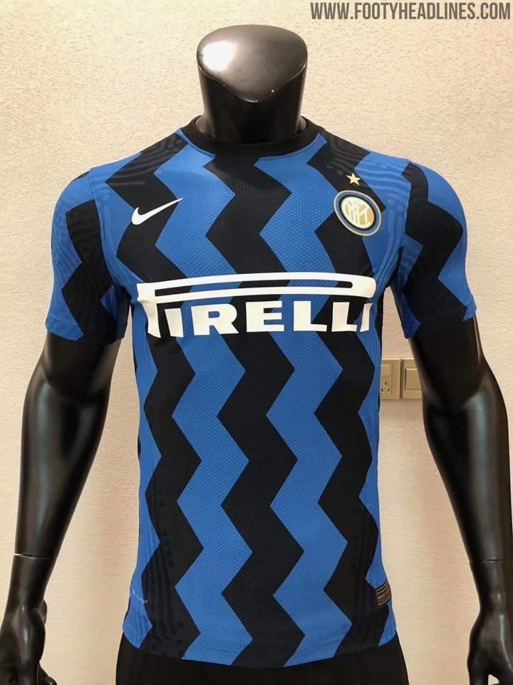 Inter 20-21 Home Kit Leaked - Zig Zag - Footy Headlines